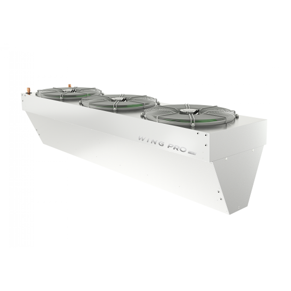 Single-row air Curtain WING PRO W200 EC R1 with water heat ...
