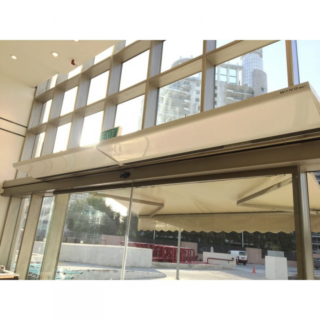 Ambient Air Curtain WING E100 EC