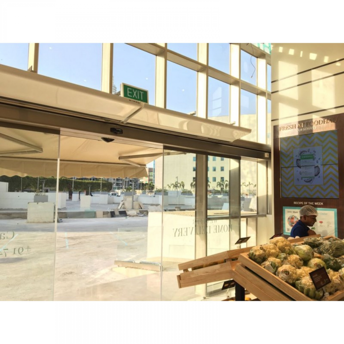 Ambient Air Curtain WING C200 EC