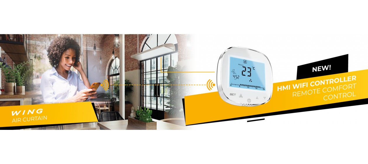 A symbol of our times: New HMI Wifi controller operates WING air ...